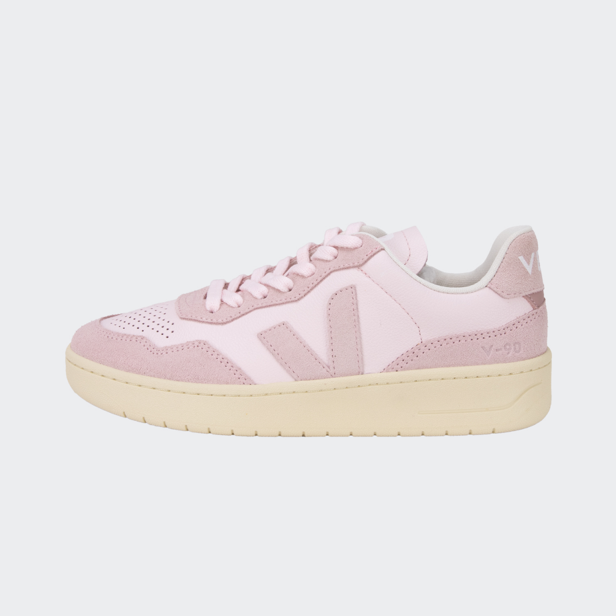 Sapatilhas Rosas Veja V-90 O.T. Leather | Comprar Online - VD2003891A ...