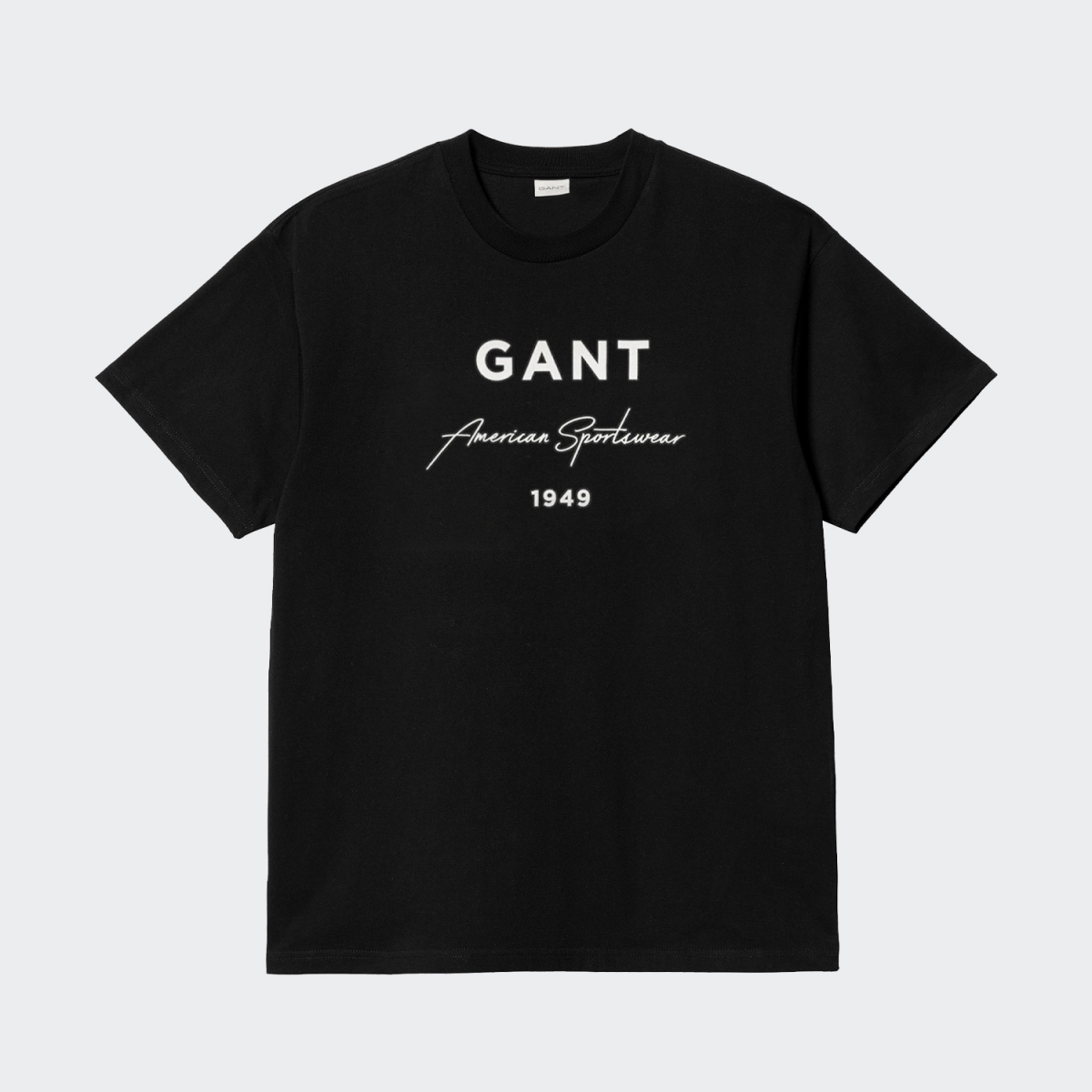 GANT Script Graphic T-shirt | Black | Buy Online - 2013070B_9 - Urban ...