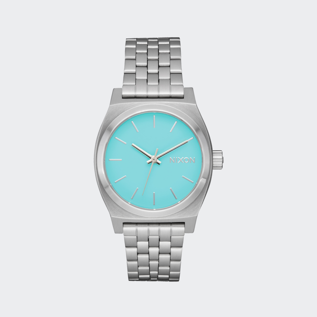 Relógio Prateado Nixon Medium Time Teller em Azul | Comprar Online ...